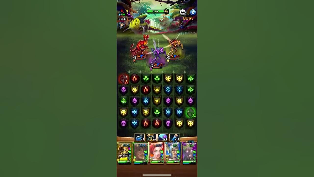 Empires and puzzles 3* monster island - YouTube