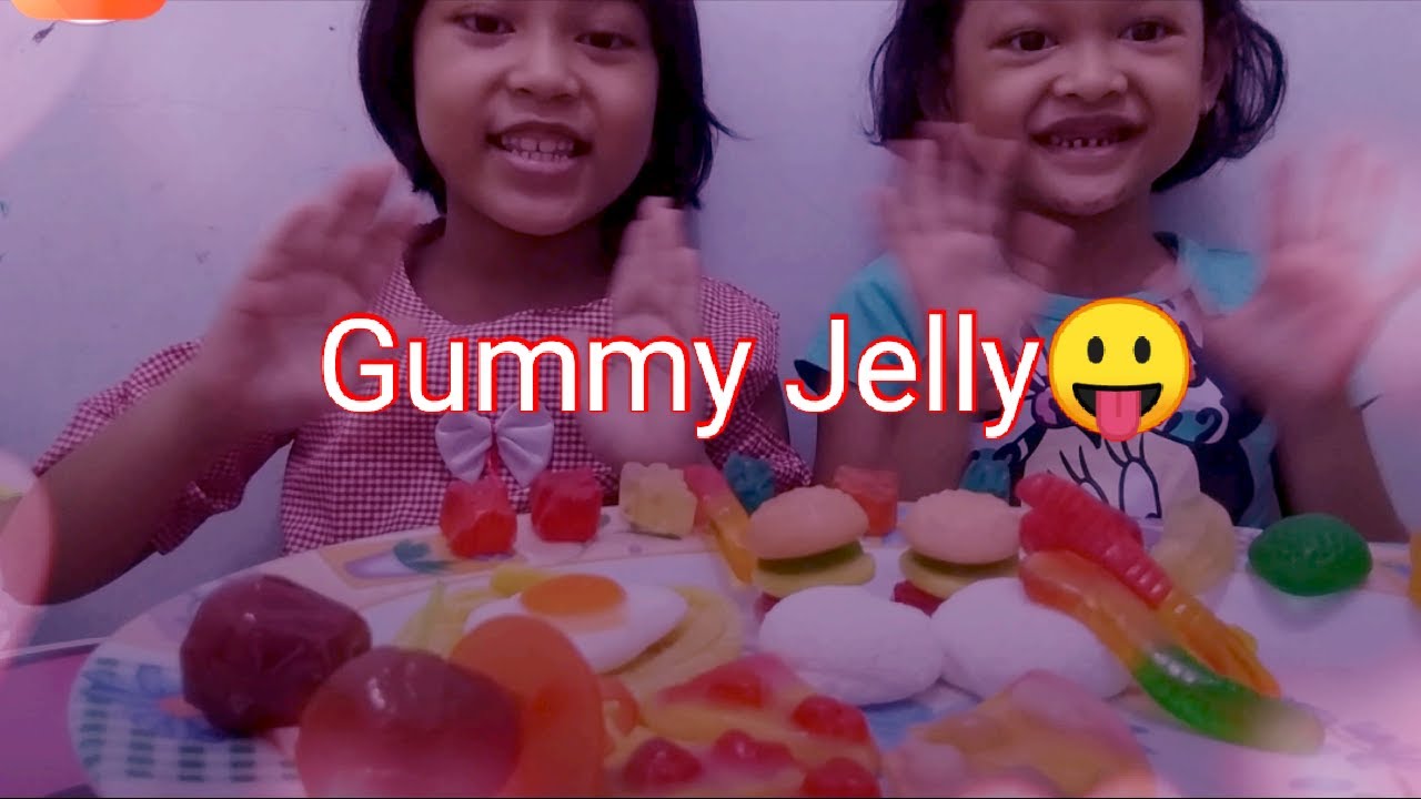 Asmr gummy jelly (eating sounds) - YouTube