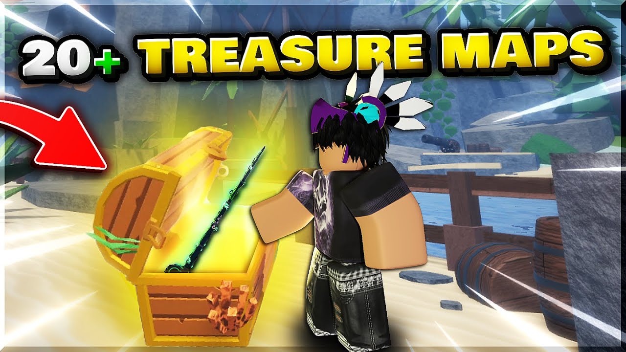 I Used 20+ TREASURE MAPS For THE SUNKEN ROD IN FISCH - YouTube