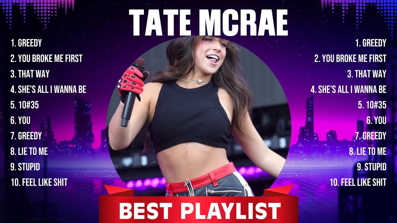 Tate McRae The Best Music Of All Time ️ Full Album ️ Top 10 Hits ...