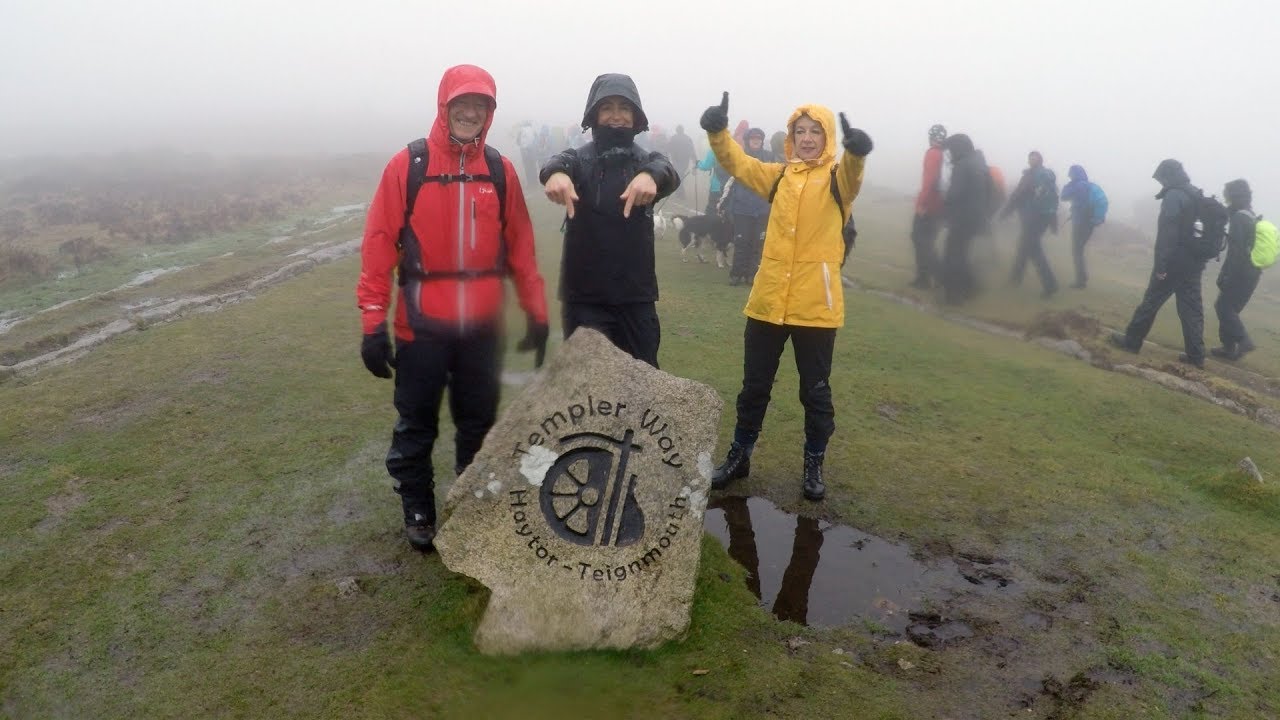 The 18 mile Templer Way Challenge - Haytor to Shaldon Walk - YouTube