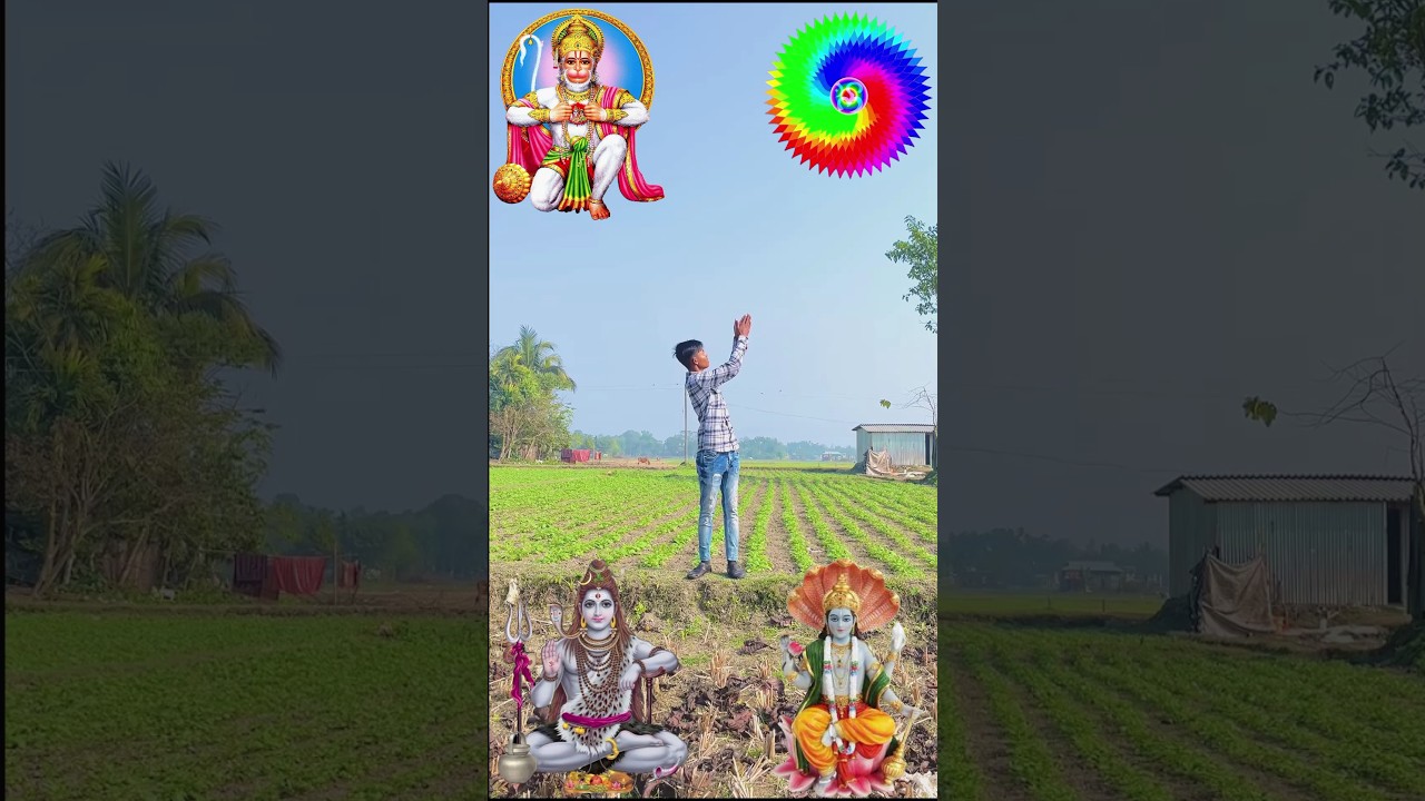 Rotating_magic_chakra_to_Shankar_Bhagwan Bishnu_Bhagwan,_Hanuman_ji_Ram ...