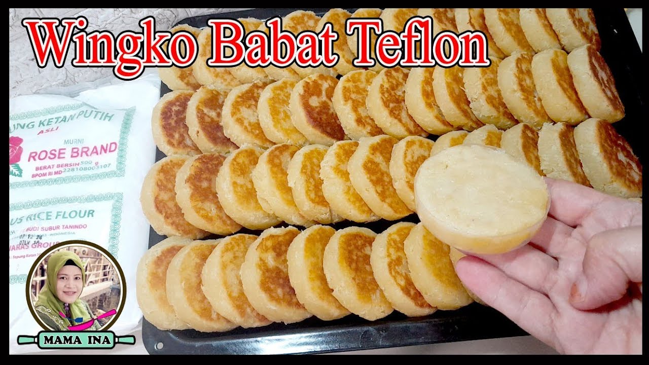 Cukup Pakai Teflon bikin wingko babat, Enak mudah dan ekonomis - YouTube
