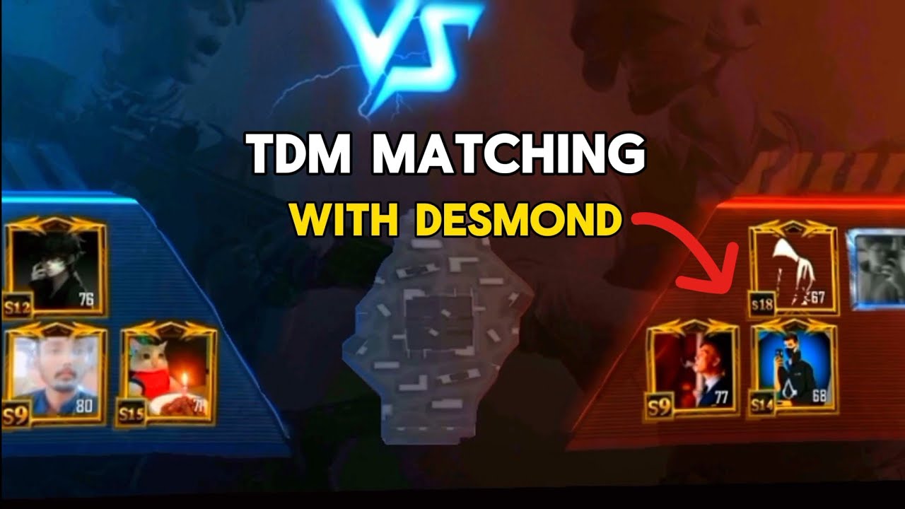 TDM MATCHING WITH DLX DESMOND 🔥|TDM KING 👑 |PUBG MOBILE LITE - YouTube