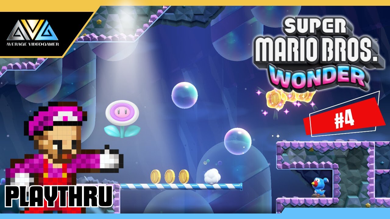 Mario Burbuja!! Super Mario Bros. Wonder | en ESPAÑOL 😉😎 | Parte 4 AVG ...