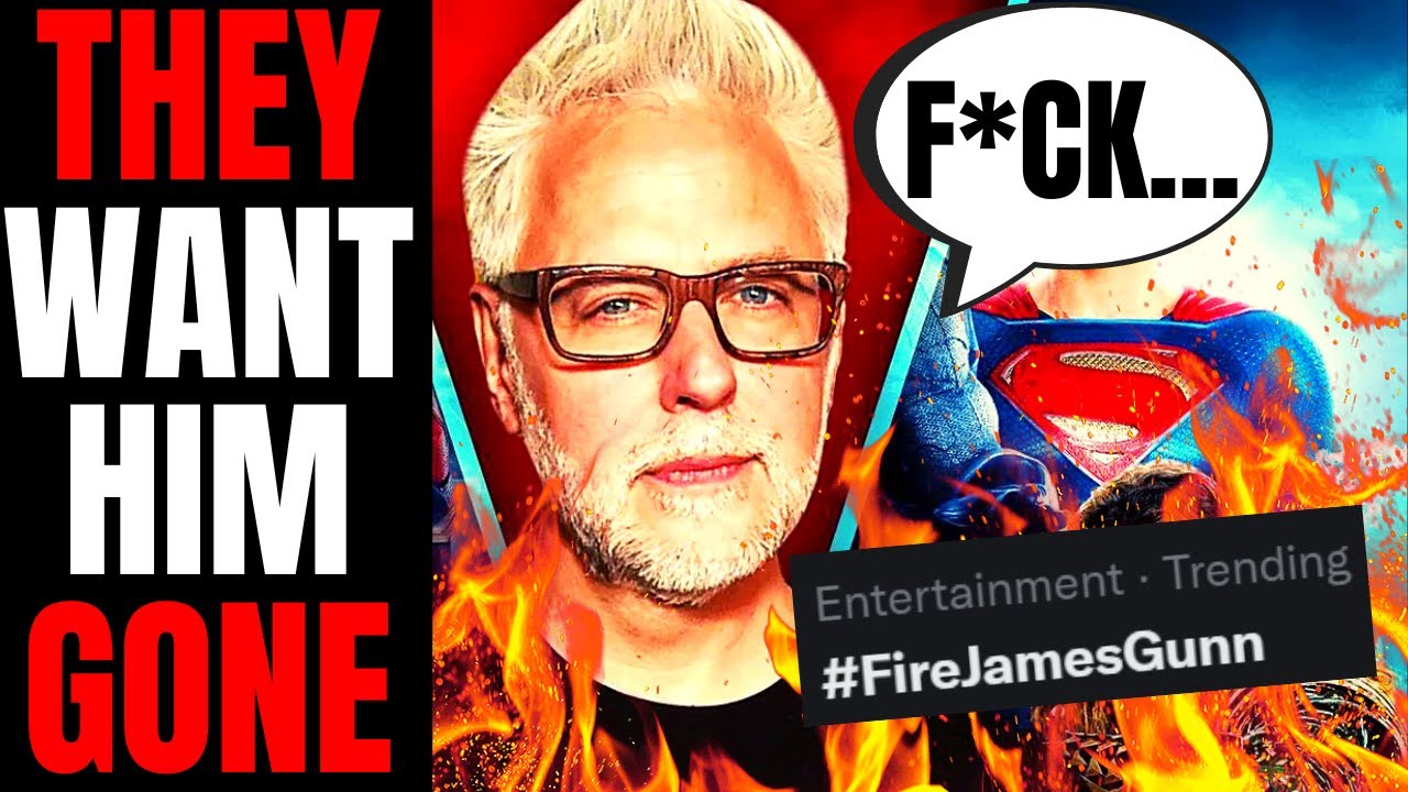 They Want Him GONE! | "Fire James Gunn" Trending After He BLAMES FANS ...
