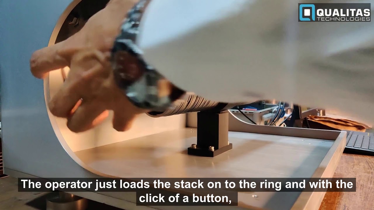 Piston Ring Counting | Part Counting Vision System | Qualitas - YouTube