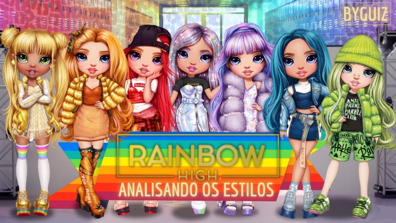 Analisando os Estilos - Rainbow High Series 1 - YouTube