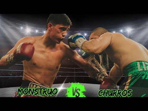 Jaime EL MONSTRUO Osuna Vs Carlos EL CHURRO Valverde muy buena pelea ...