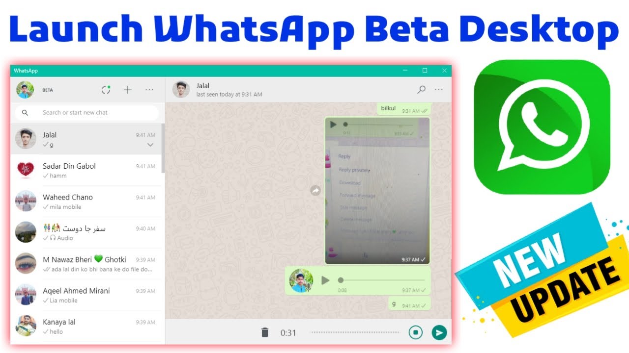 WhatsApp is Launching a Public Beta Program for WhatsApp Desktop | Beta ...