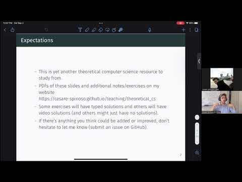 Introduction to Theory of Computation Tutorial Series - YouTube