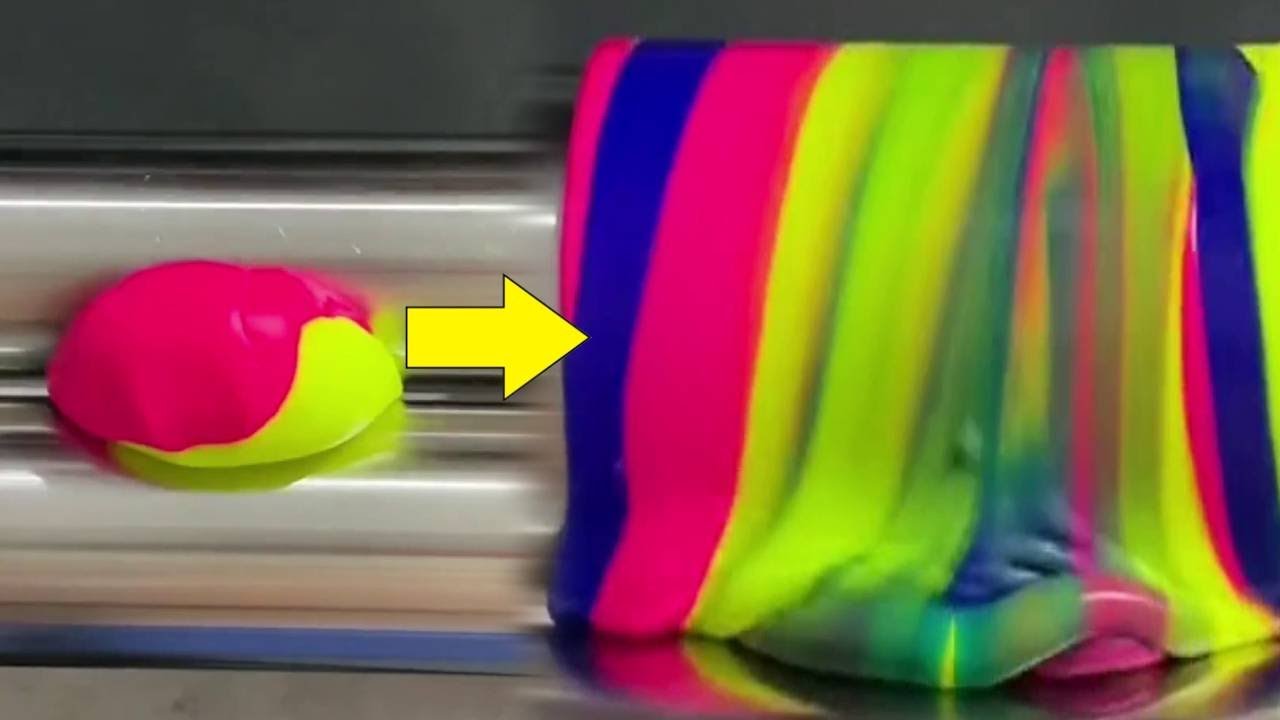 Mix pink and yellow, which one will win? - YouTube