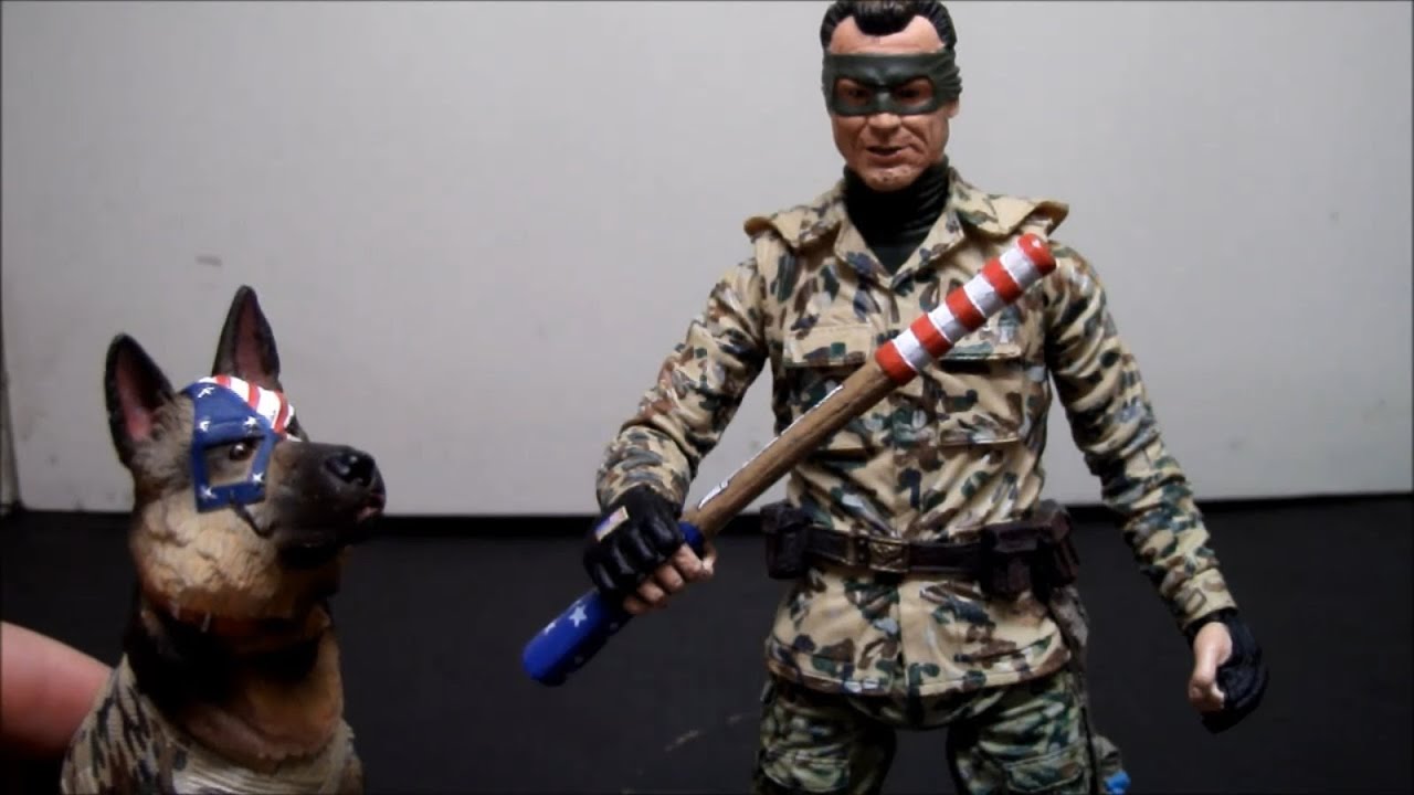 Neca Kick Ass 2: Colonel Stars and Stripes Figure Review - YouTube
