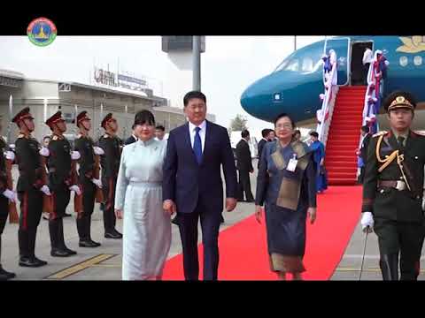 The President of Mongolia, Khurelsukh Ukhnaa begins a state visit to Laos on November 5-6
