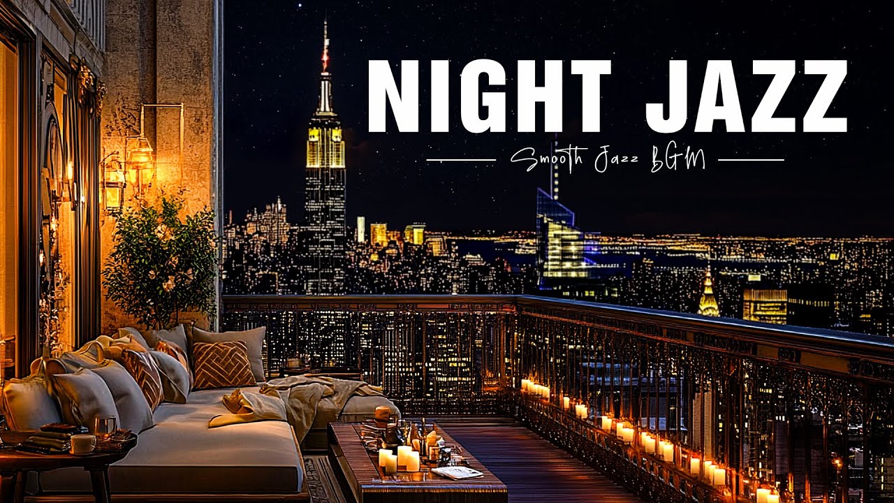 Nighttime Cityscape Jazz - Dreamy Saxophone Melodies Paired with ...