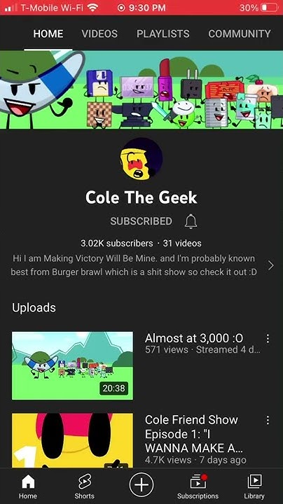 Congratulations Cole The Geek - YouTube