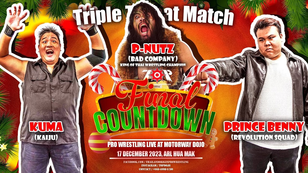 [HIGHLIGHT] KUMA vs P-NUTZ vs PRINCE BENNY “ FINAL COUNTDOWN ” 17/12 ...