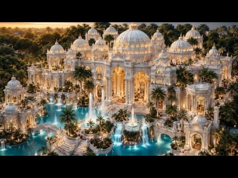 From Jungle to Royal Palace 🏰 | AI Builds a Dream Mansion in the Forest