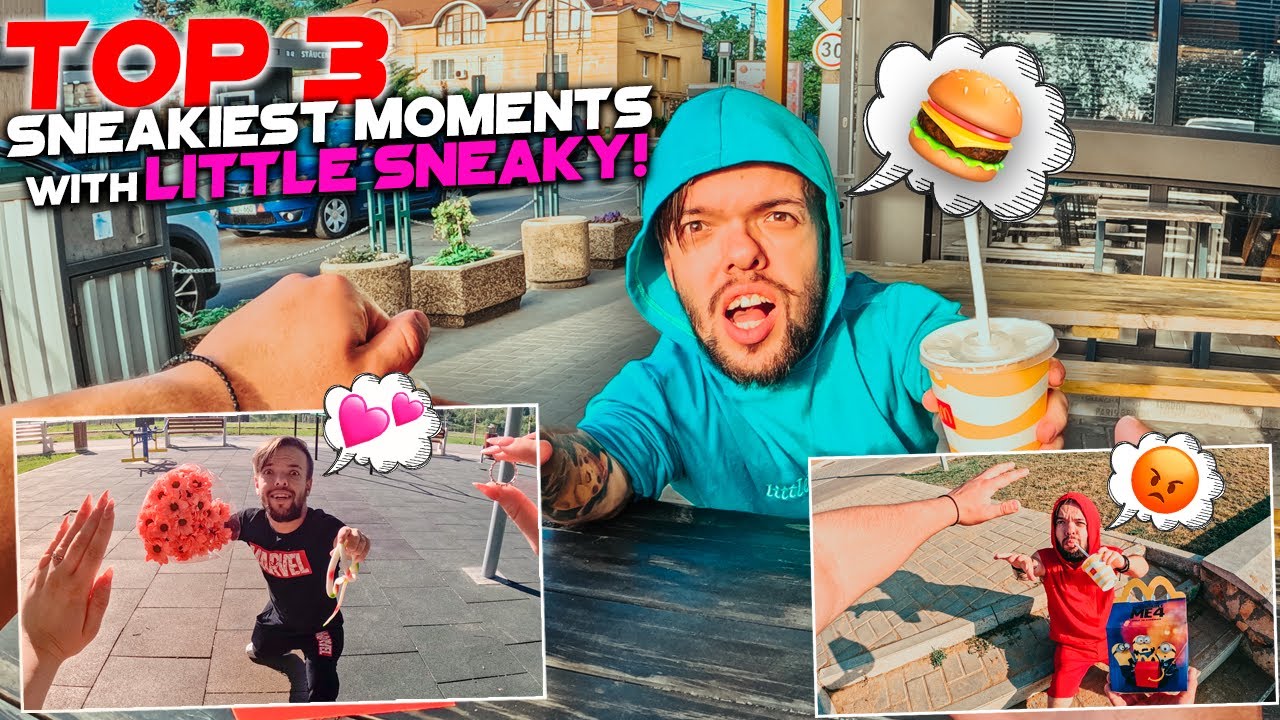TOP 3 Sneakiest Moments with Little Sneaky ! (Funny in REAL LIFE) - YouTube