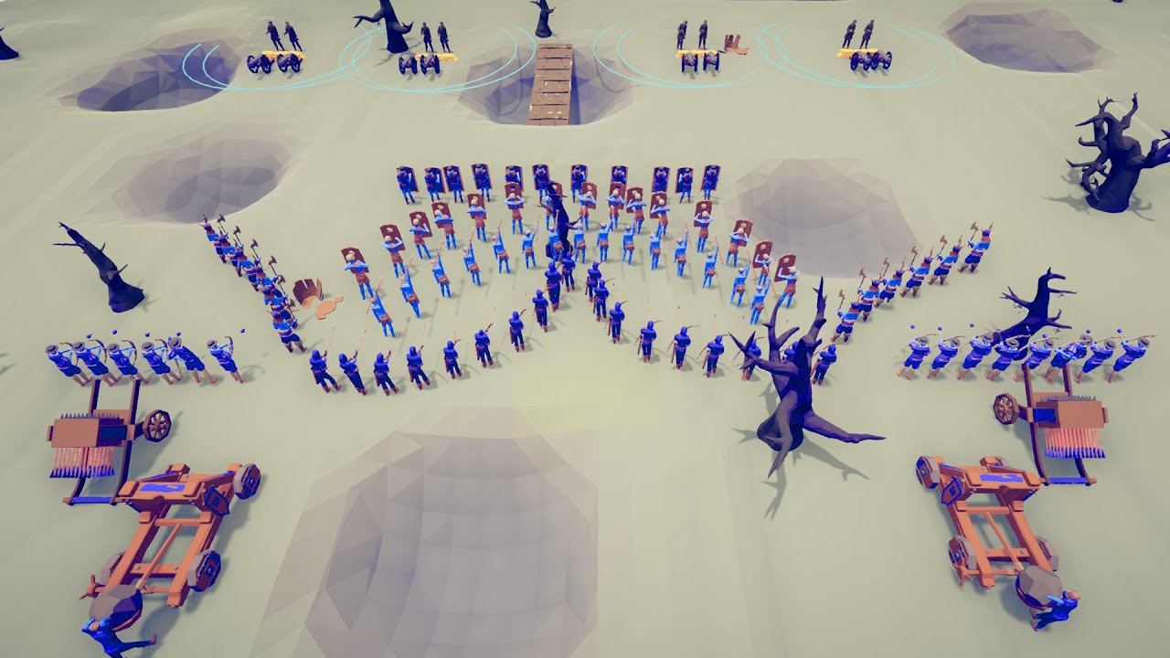 50x GERMAN ARMY WW1 vs 90x ALL FACTION - Totally Accurate Battle ...