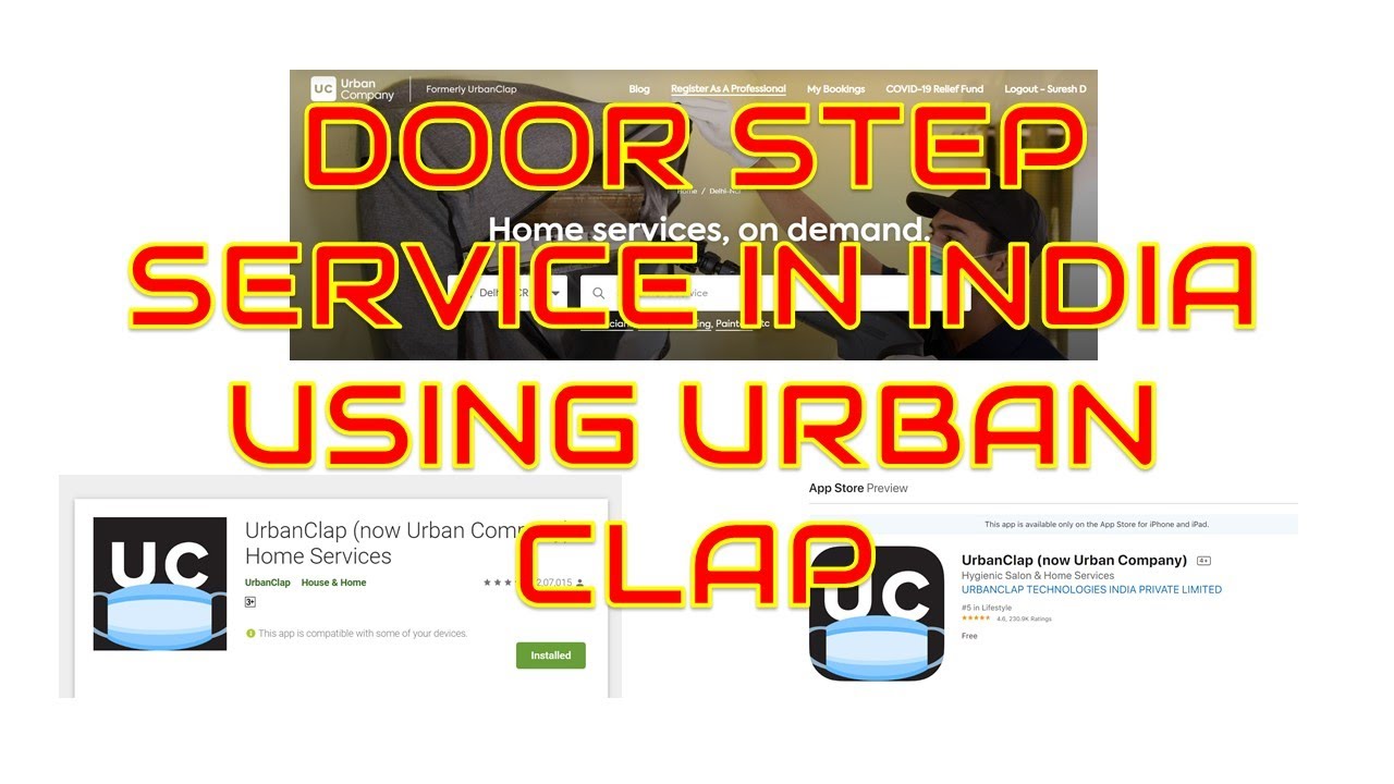 Doorstep Service in Major Cities in India | Urban Clap | How to ...