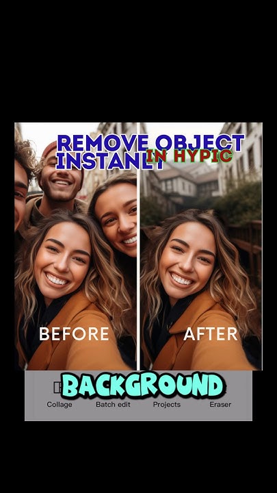 How to Remove Background Objects with AI - YouTube