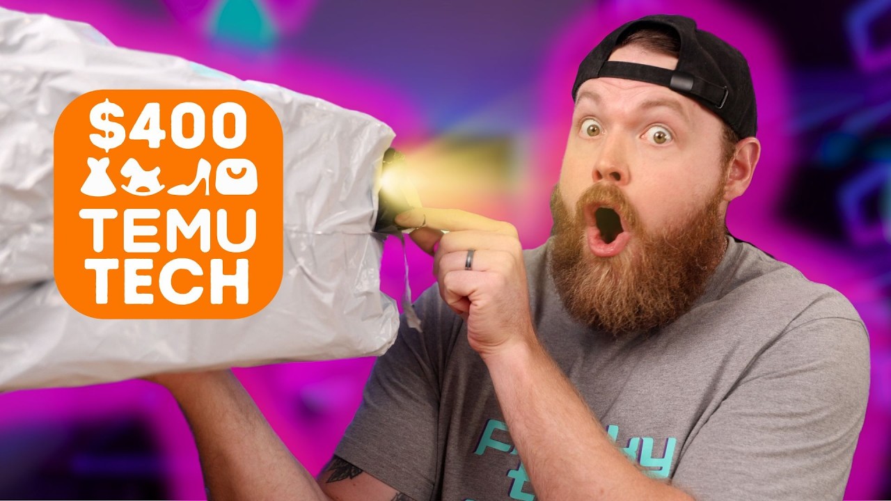 Actually Useful Temu Tech $400 HAUL!! Part 5 - Must Have Electronics ...