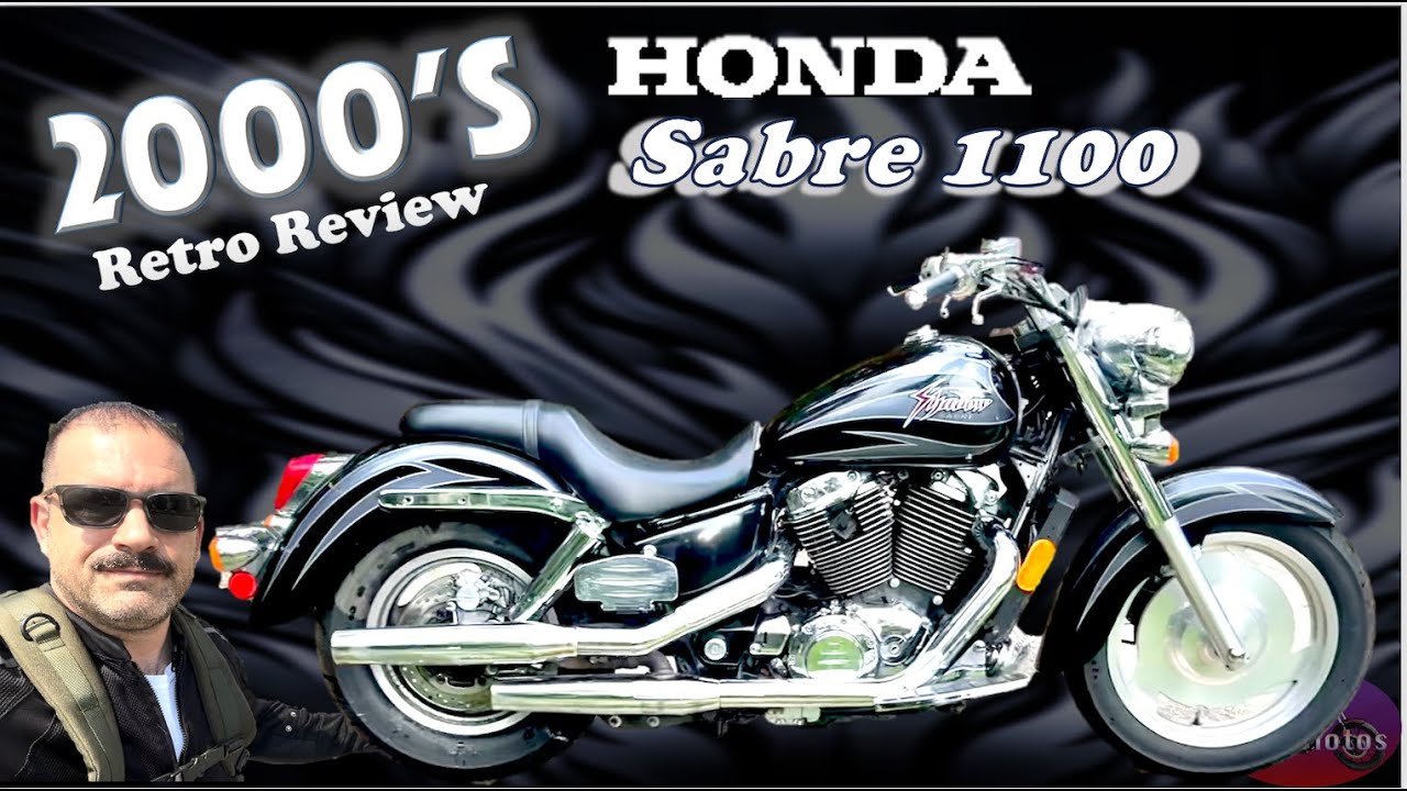 Motorcycle Retro Review | 2001 Honda Shadow Sabre - YouTube