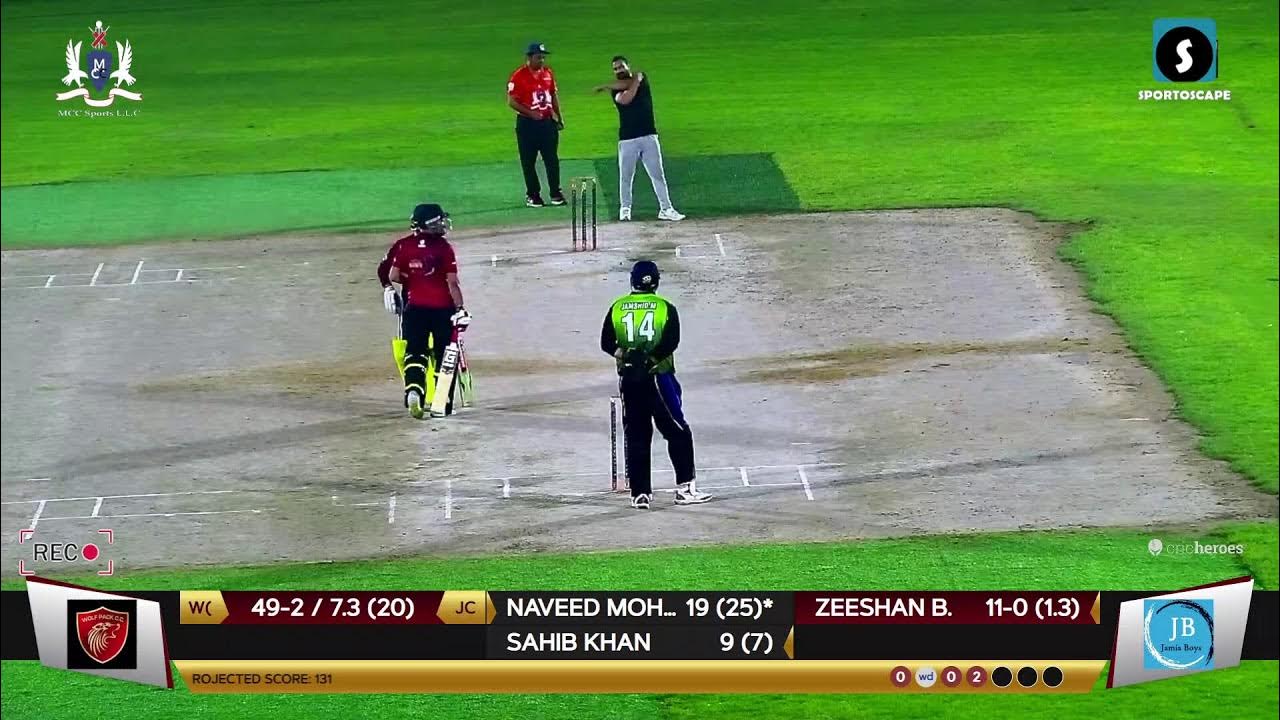 Jamia Boys vs Wolf Pack CC PT 1 | MCC Friday Bash X | MCC Cricket League - YouTube