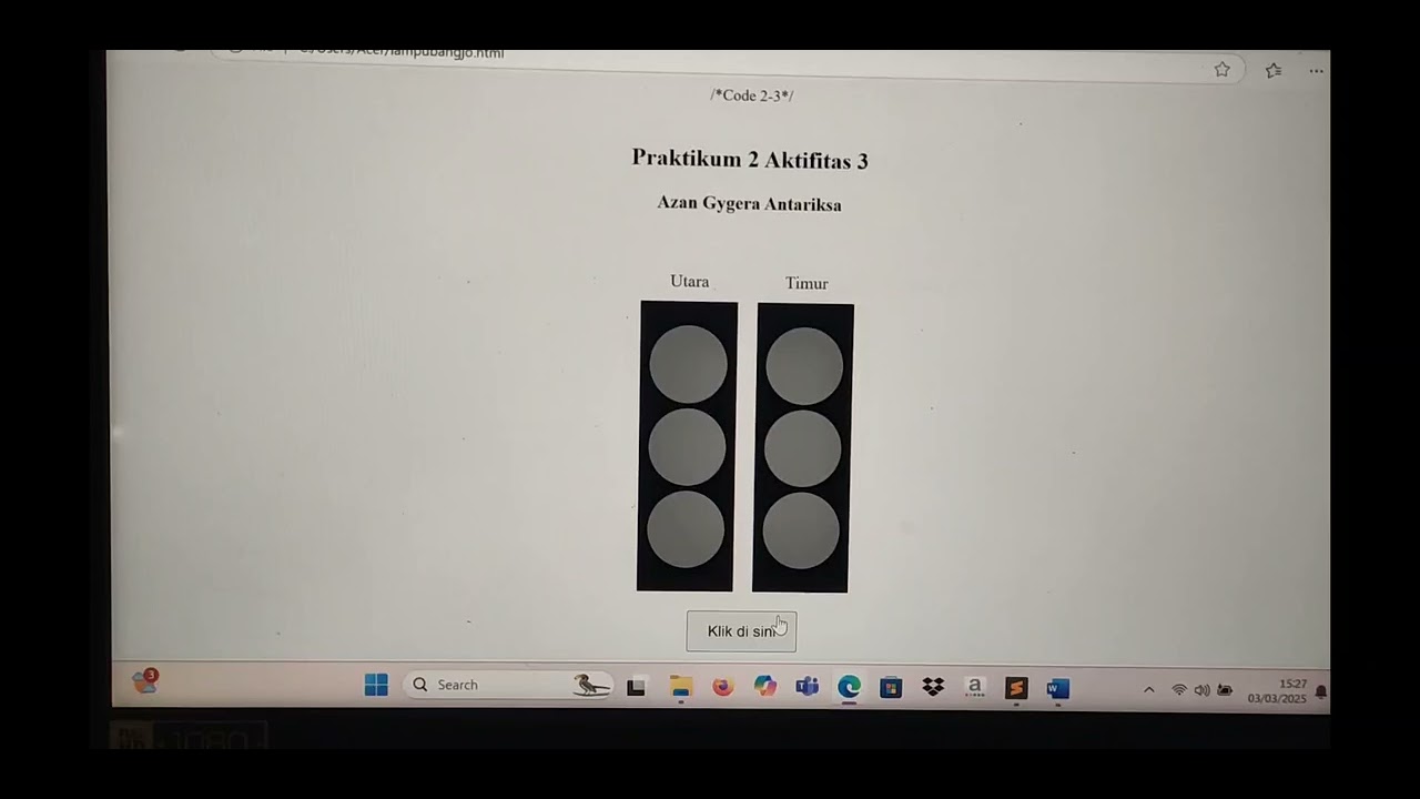 video laporan praktikum (2) sementara PENGENALAN JAVA SCRIPT - YouTube