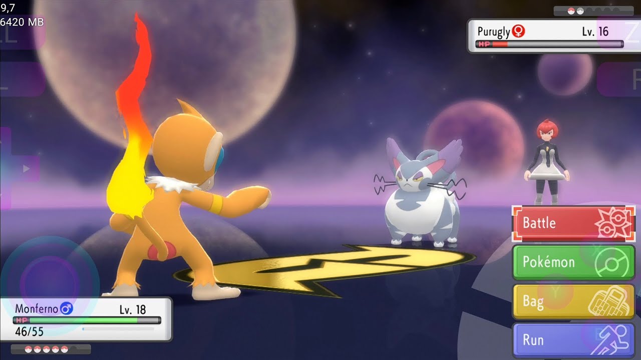 Uzuy emulator Pokemon brilliant diamond gameplay - YouTube