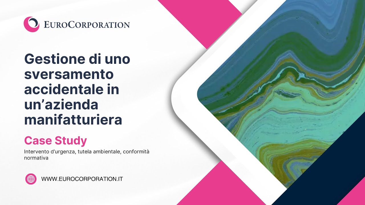 Gestione di uno sversamento accidentale in un’azienda manifatturiera ...