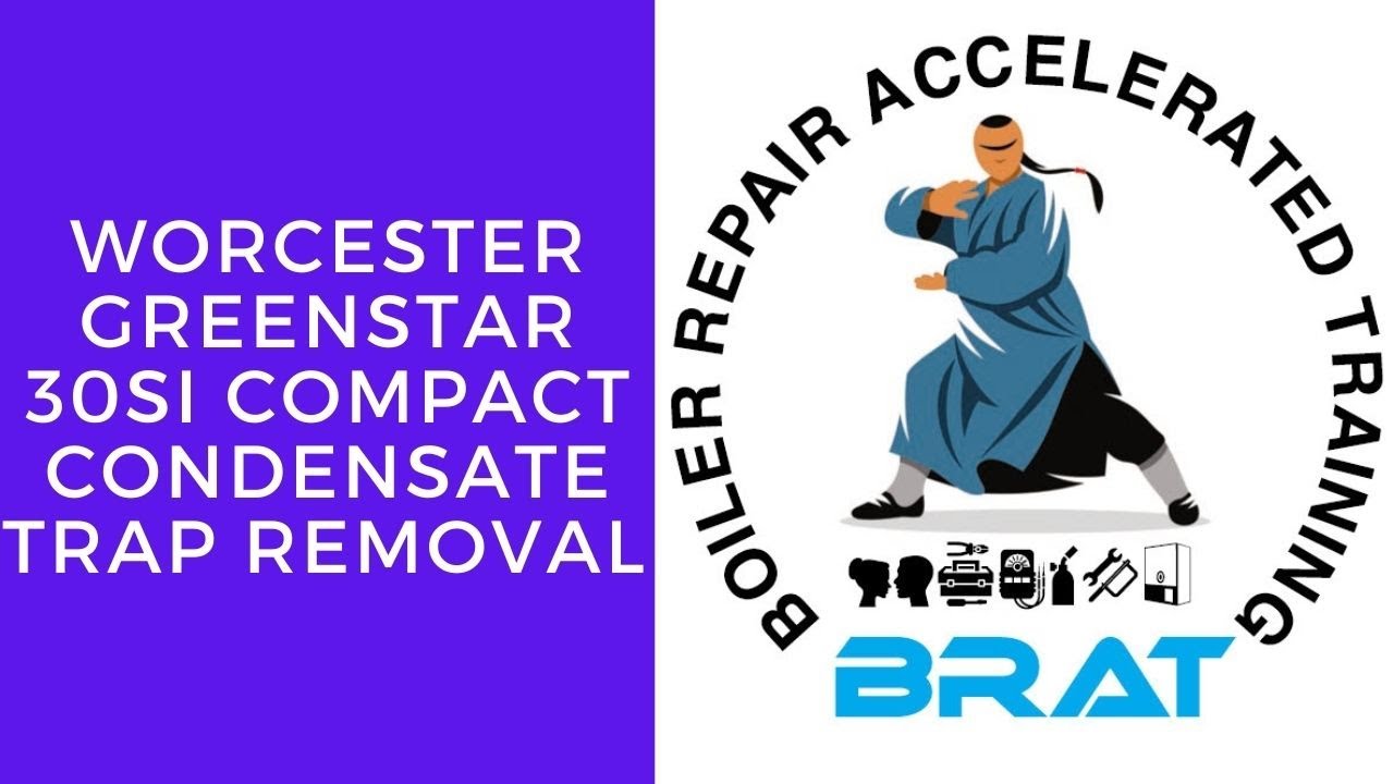 Worcester Greenstar 30SI Compact Condensate Trap Removal Boiler Repair ...
