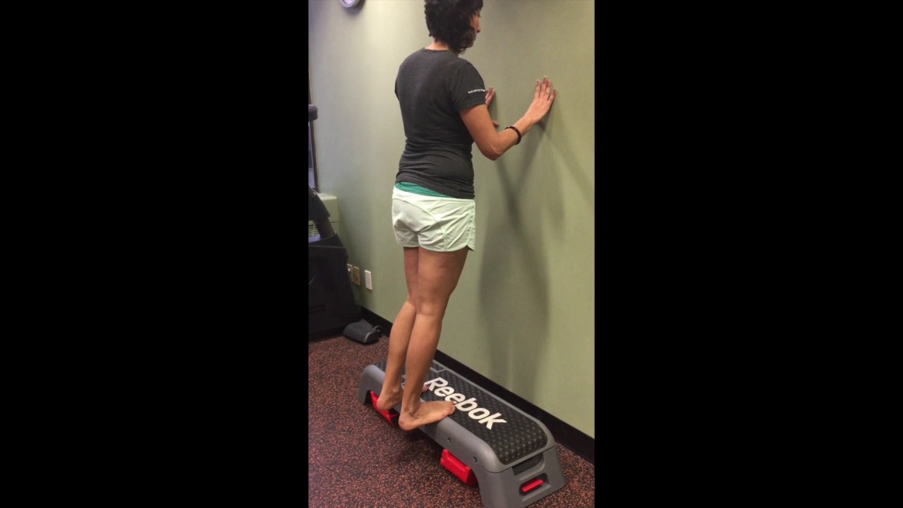 Ankles Feet Eccentric heel drop - YouTube