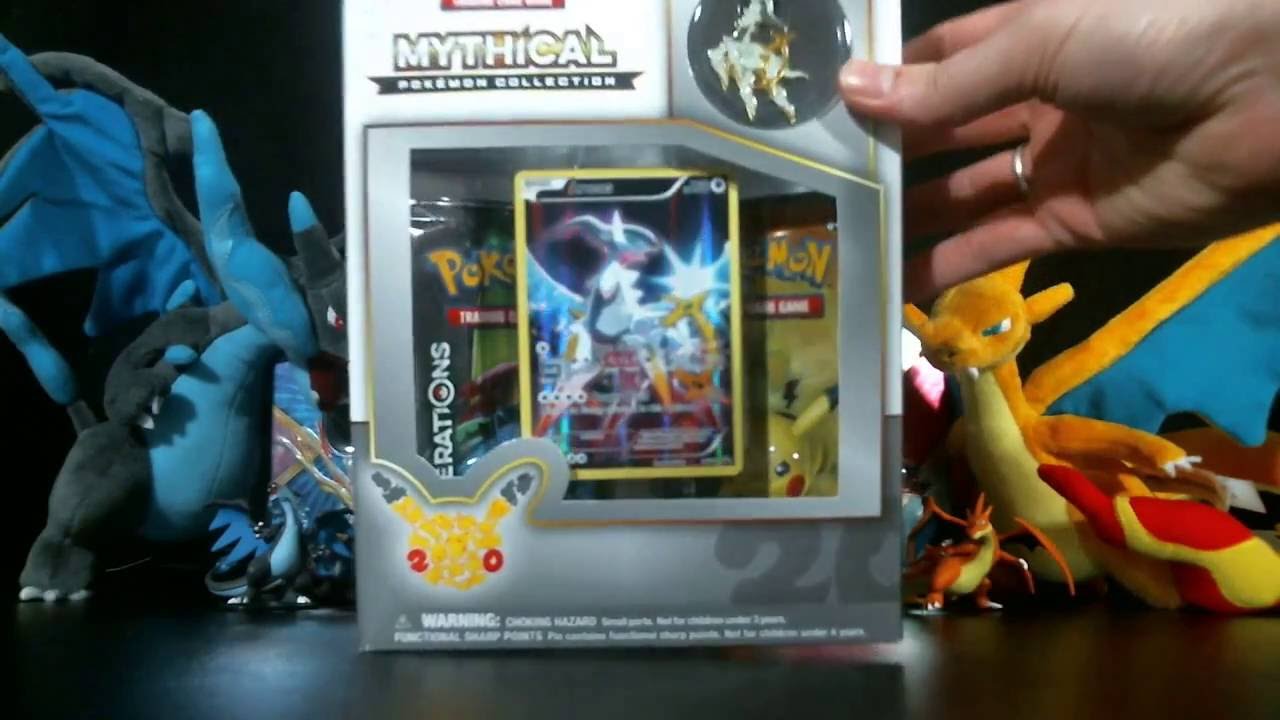 Opening A 20th Anniversary Arceus Box - YouTube