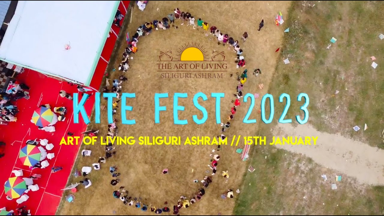 Kite Fest 2023 at AOL Siliguri Ashram - YouTube