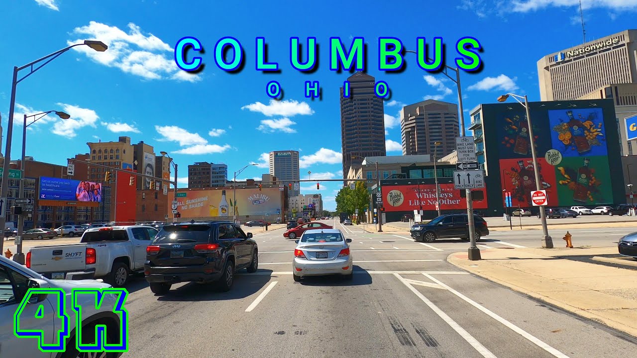 Columbus Drive Part 2/4, Ohio USA 4K - UHD - YouTube