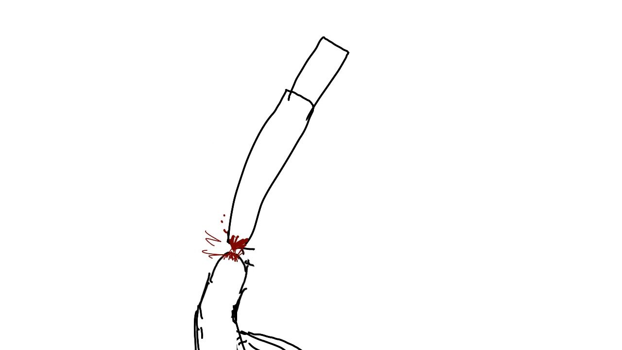 knife spin (animation) - YouTube