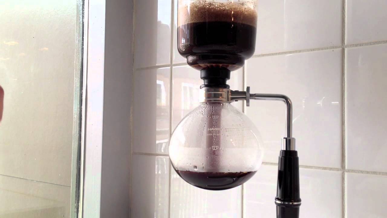 Coffee Siphon in action - YouTube