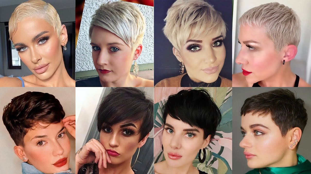 Short Undercut Pixie Haircuts Pixie Haircuts Wigs Korean Pixie Haircut ...