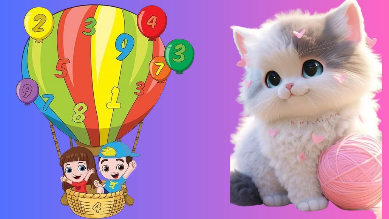 Learn numbers for Preschool and Kindergarten / Numbers for kids / Learn ...