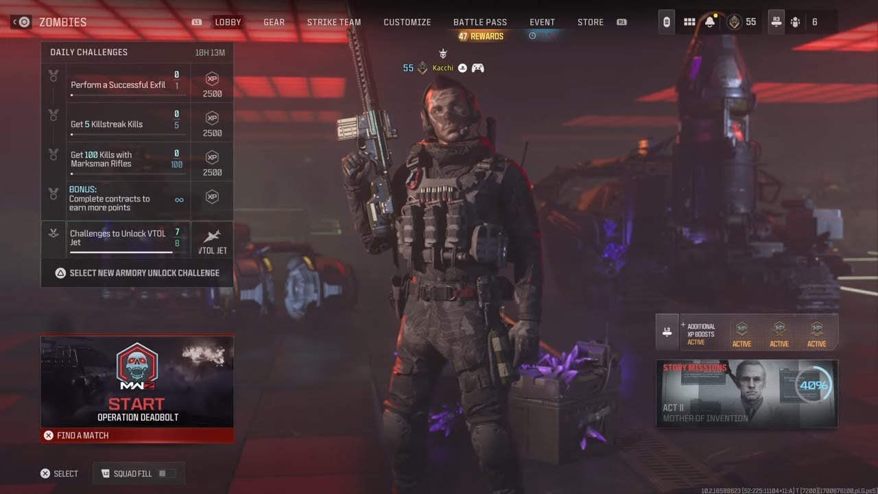 MWZ / MW3 ZOMBIES | 3x DOUBLE XP GRINDING CAMOS! - YouTube