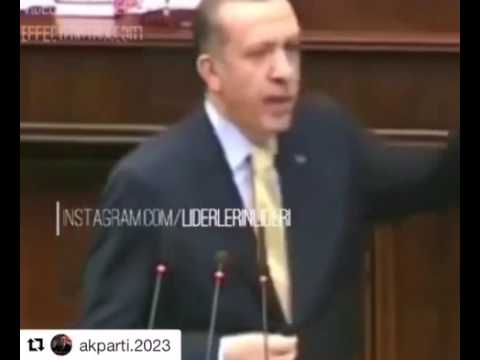 RECEP TAYYIP ERDOGAN. Beyler, ulke yonetiyoruz, ulke