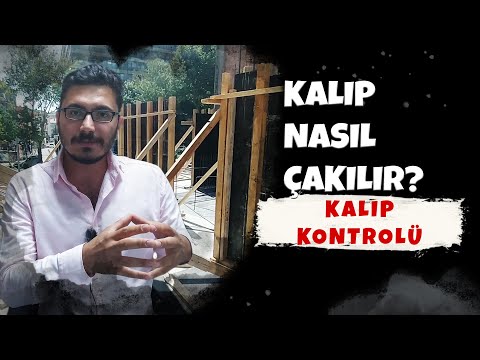 Beton Kalıbı Nasıl Yapılır? Kolon Kalıbı, Kiriş Kalıbı ve Döşeme Kalıbı Nasıl Kontrol Edilir?