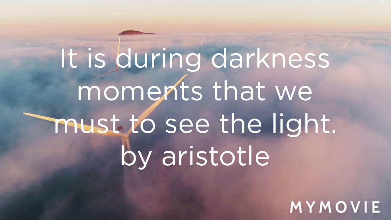 Light after darkness - YouTube