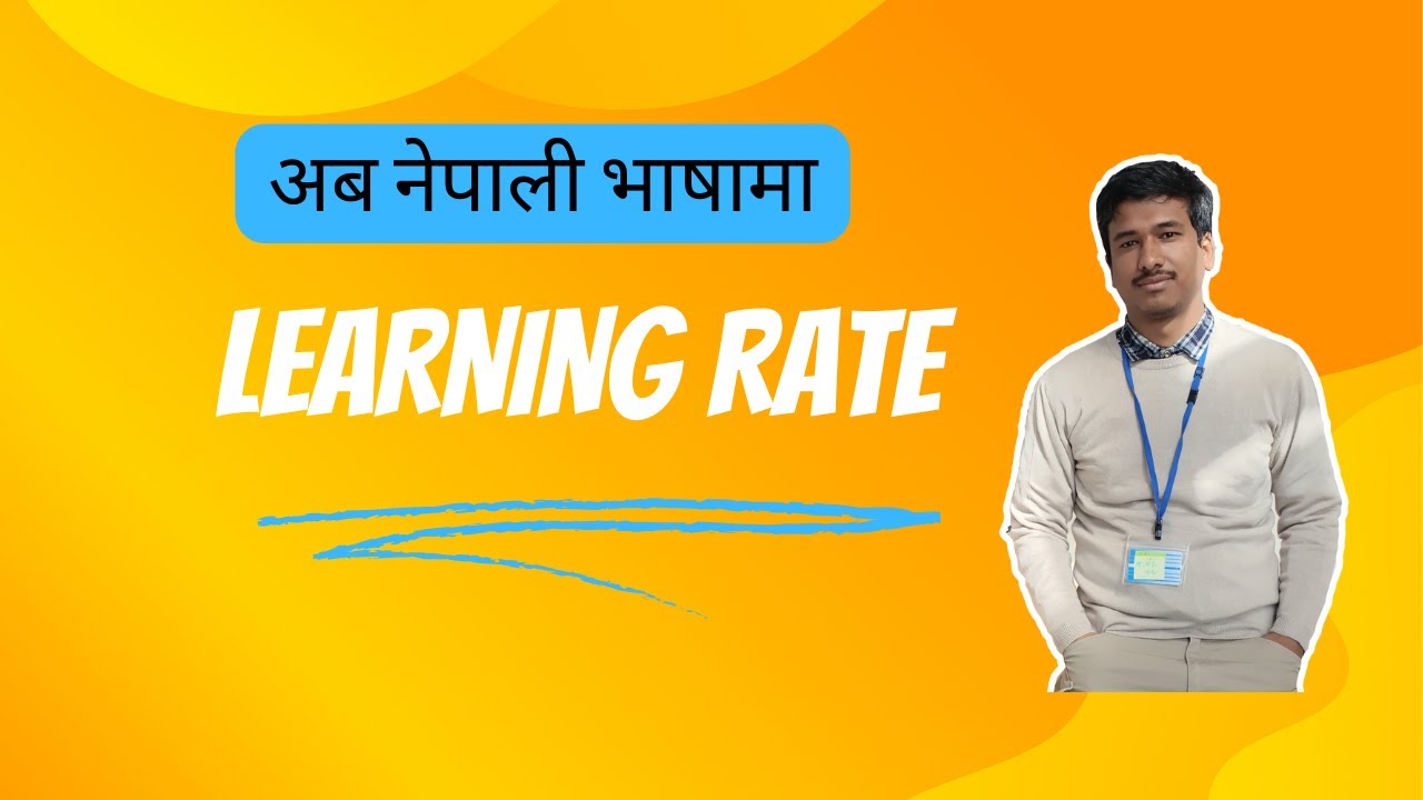 Learning Rate | Explained in Nepali - YouTube