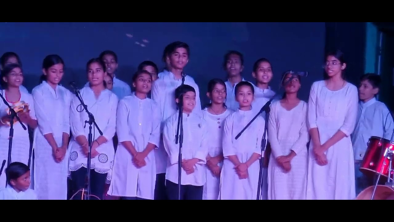 Fabindia school annual function Archestra Performance - YouTube