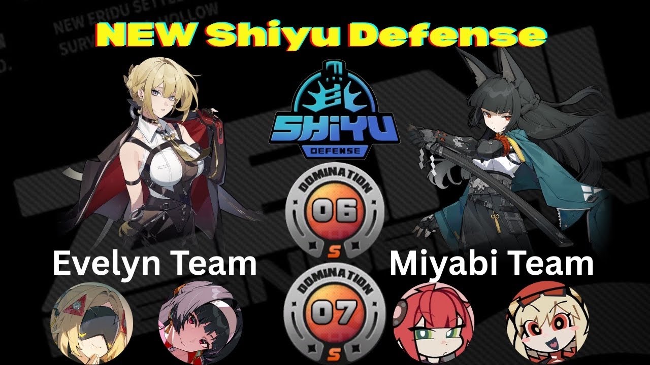 NEW ZZZ Shiyu Defense | Evelyn & Miyabi |Node 6-7 S Clear | F2P - YouTube