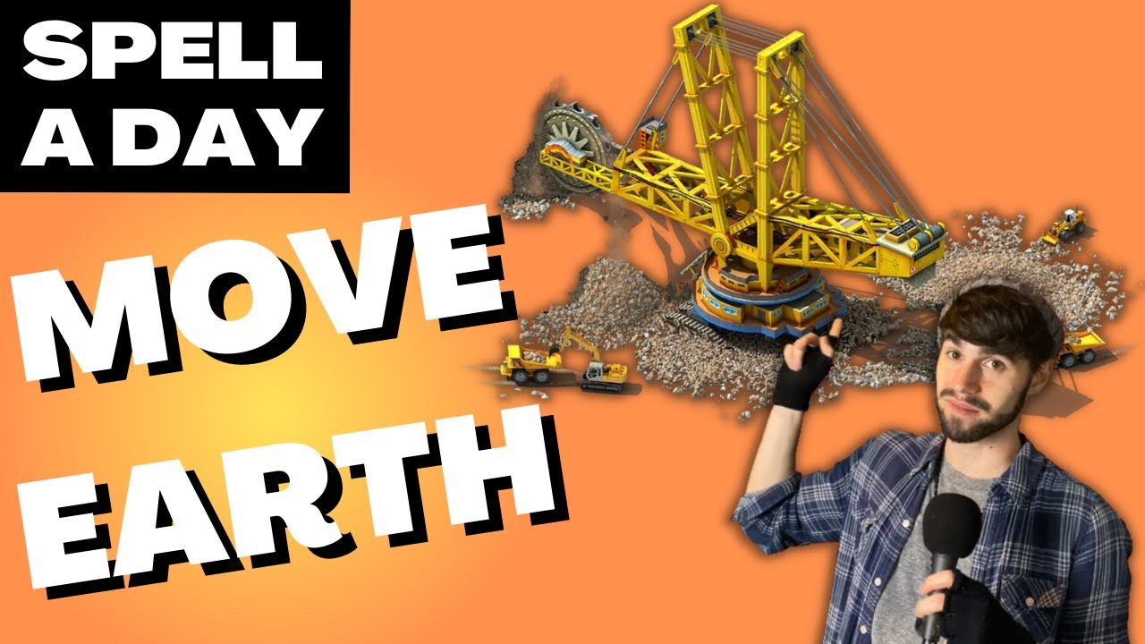 MOVE EARTH | Magic Excavator - Spell A Day D&D 5E +1 - YouTube