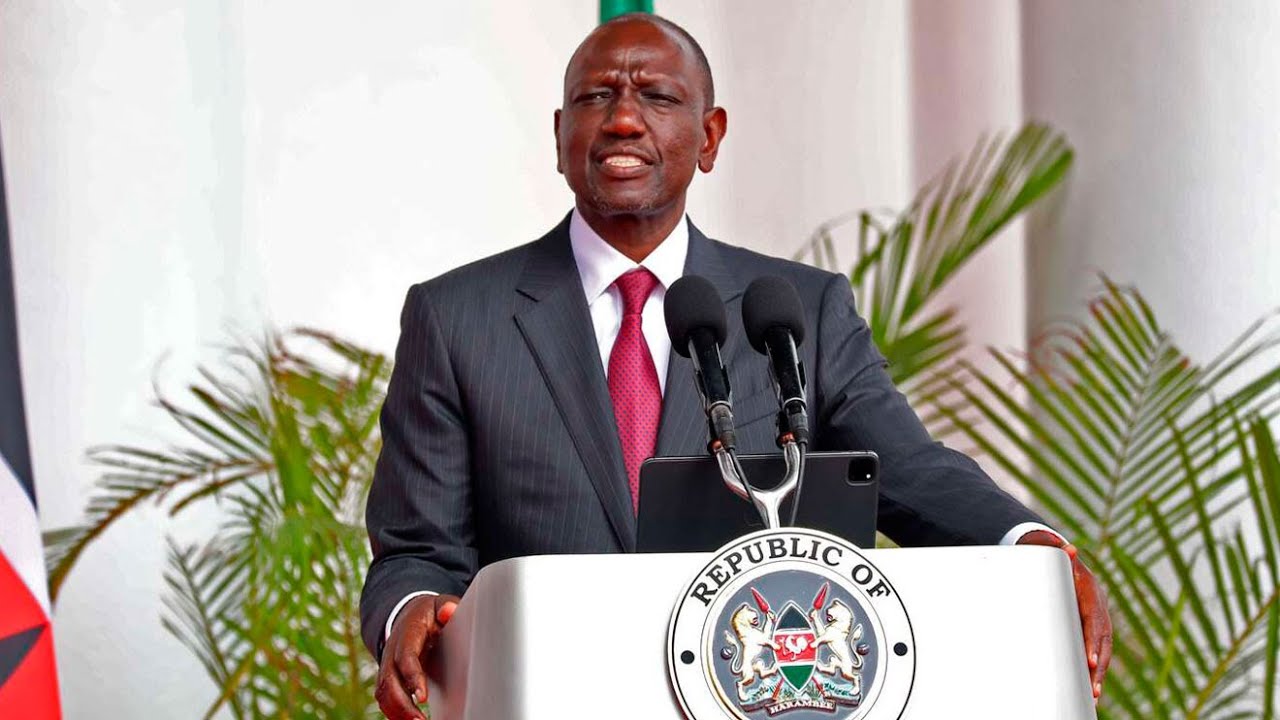 LIVE: RUTO PRESS BRIEFING - YouTube
